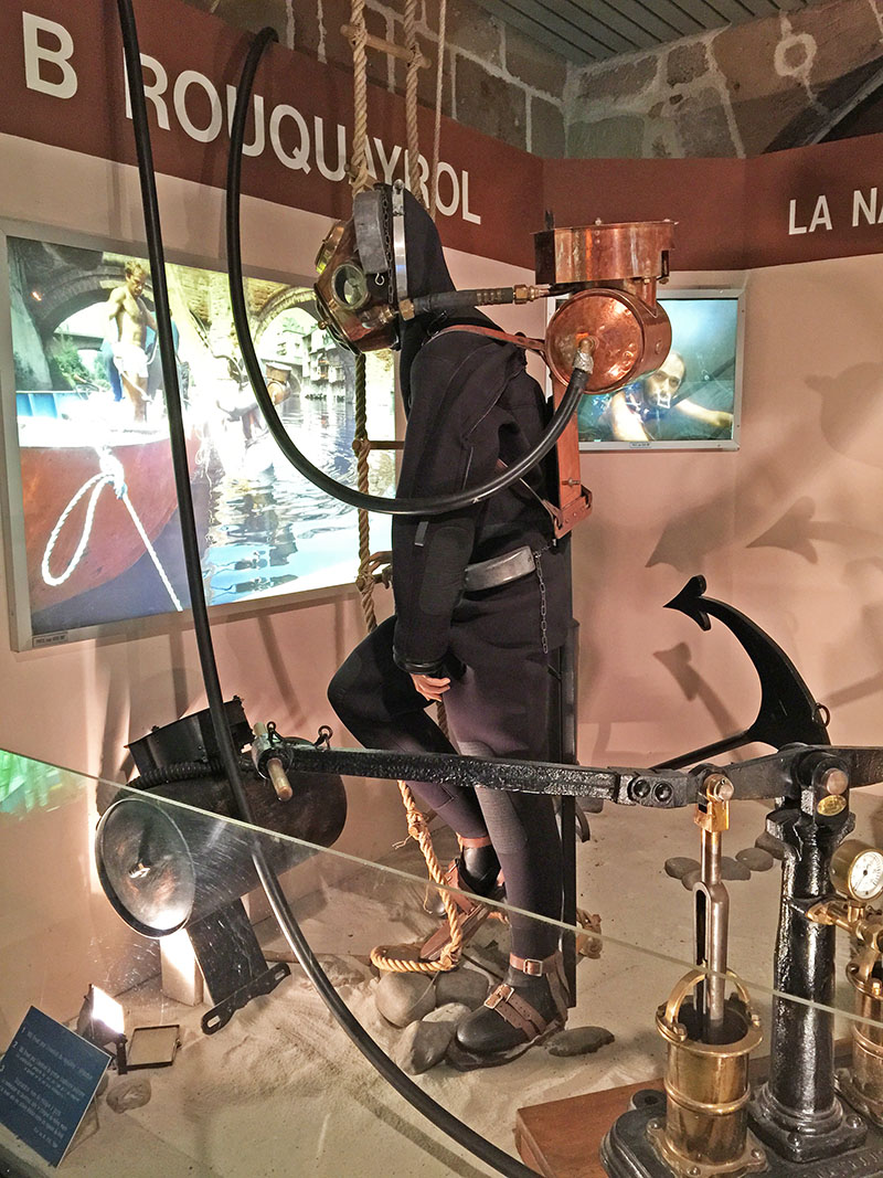 Espalion, haut-lieu de l’histoire des scaphandriers | evasion-patrimoine.fr